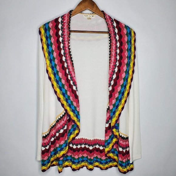 Double Zero | Sweaters | Double Zero Womens Granny Crochet Open ...